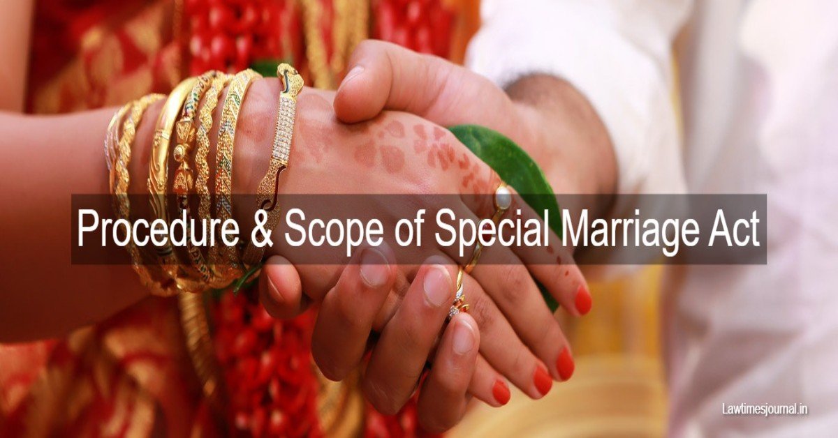 Procedure & Scope of Special Marriage Act - Tahmidur Rahman ...